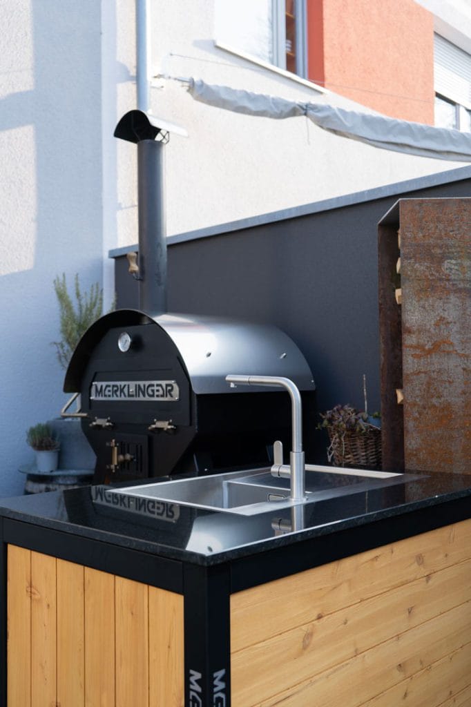Outdoorküche Stauraumwunder » Der Merklinger Holzbackofen