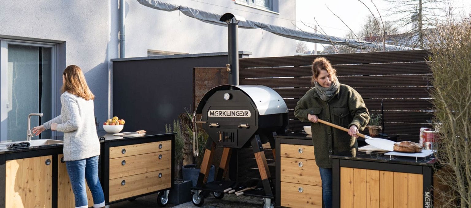 Outdoorküche Stauraumwunder » Der Merklinger Holzbackofen