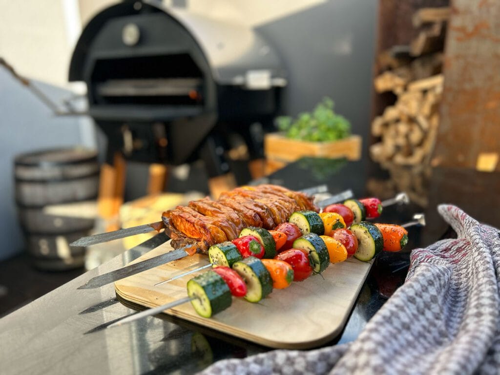 Rotisserie 10x Grillspieße » Der Merklinger Holzbackofen