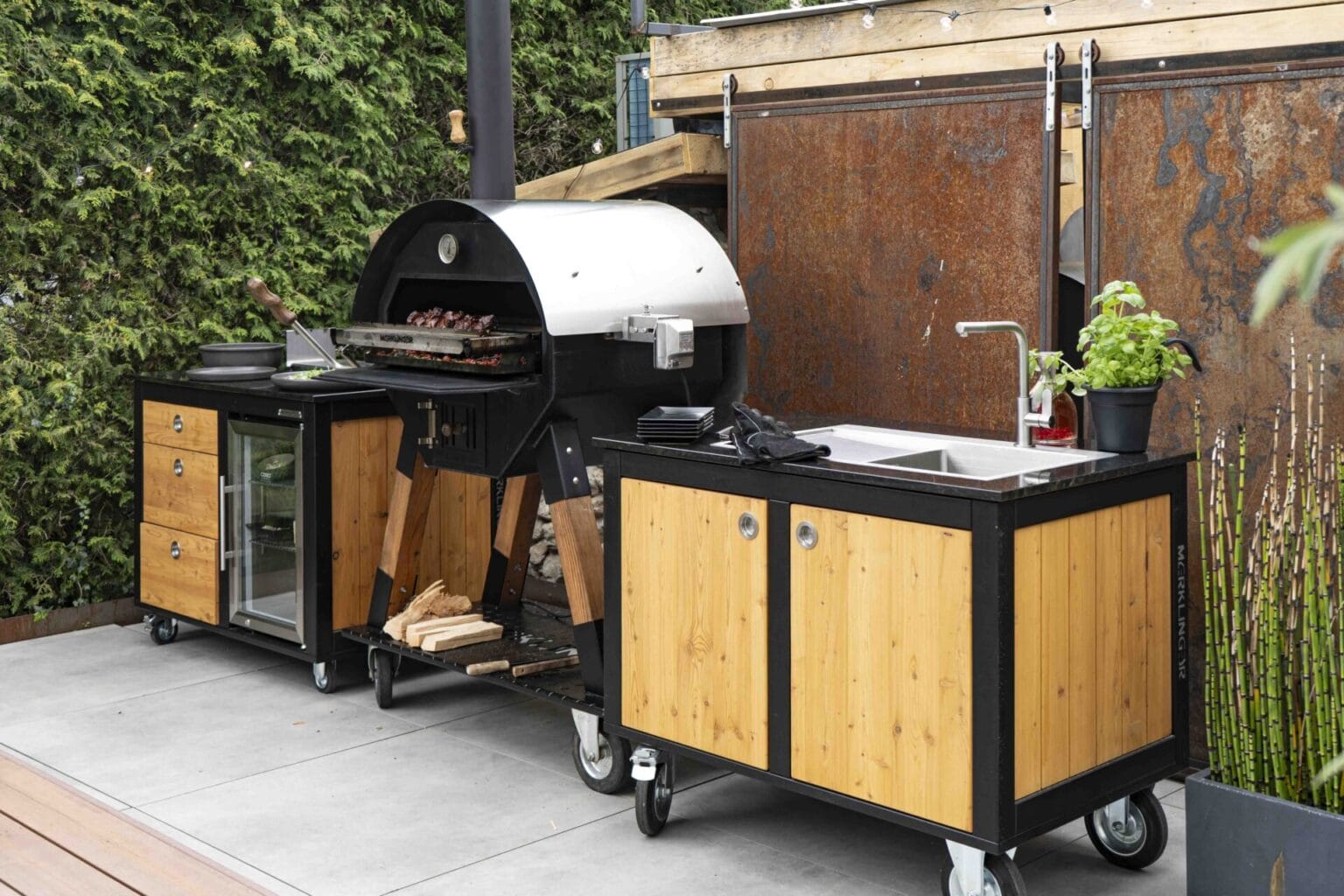 Outdoor Modul Toni » Der Merklinger Holzbackofen