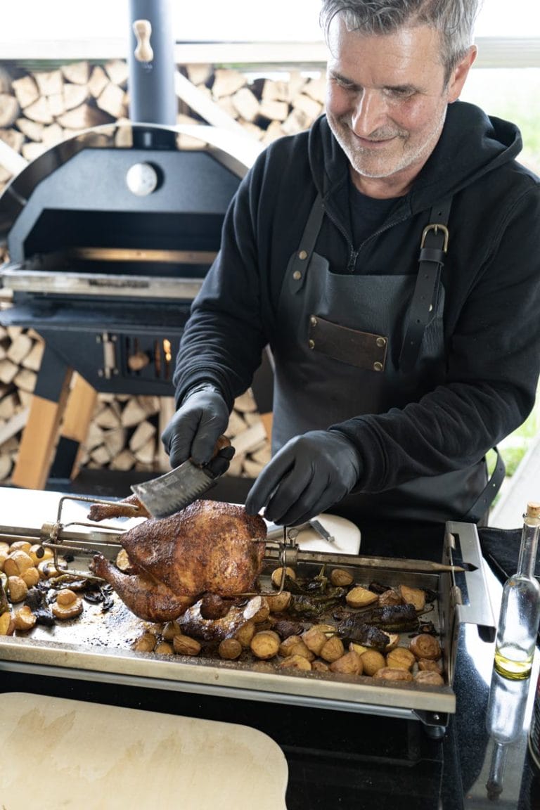 Rotisserie Komplettset » Der Merklinger Holzbackofen